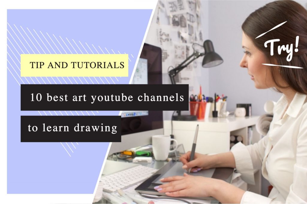10 best art Youtube channels to learn drawing